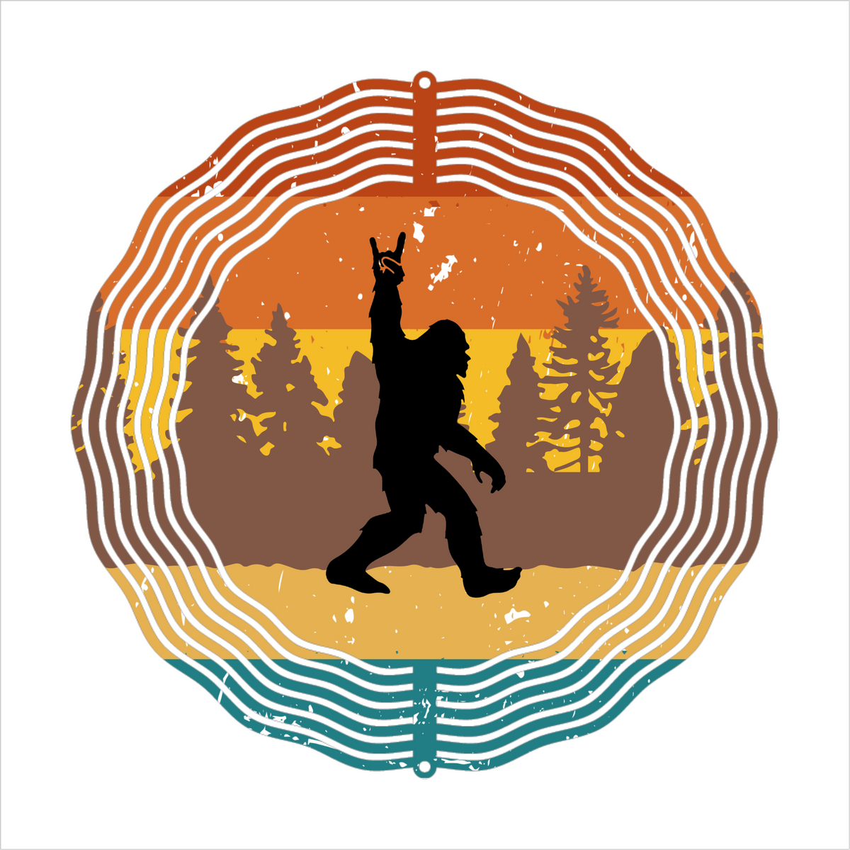 Bigfoot - Wind Spinner - Sublimation Transfers – Crafty Bucks