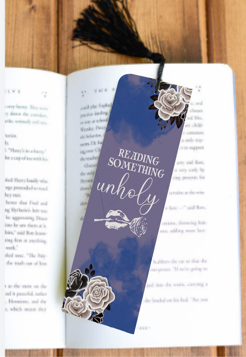 Reading Something Unholy - Bookmark - Sublimation Transfer – Crafty Bucks
