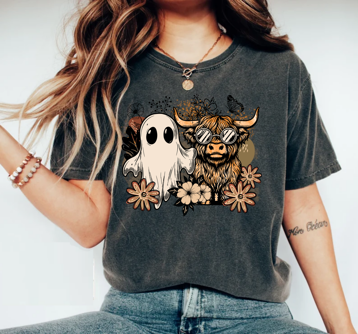 Ghost & Cow - DTF Transfer – Crafty Bucks