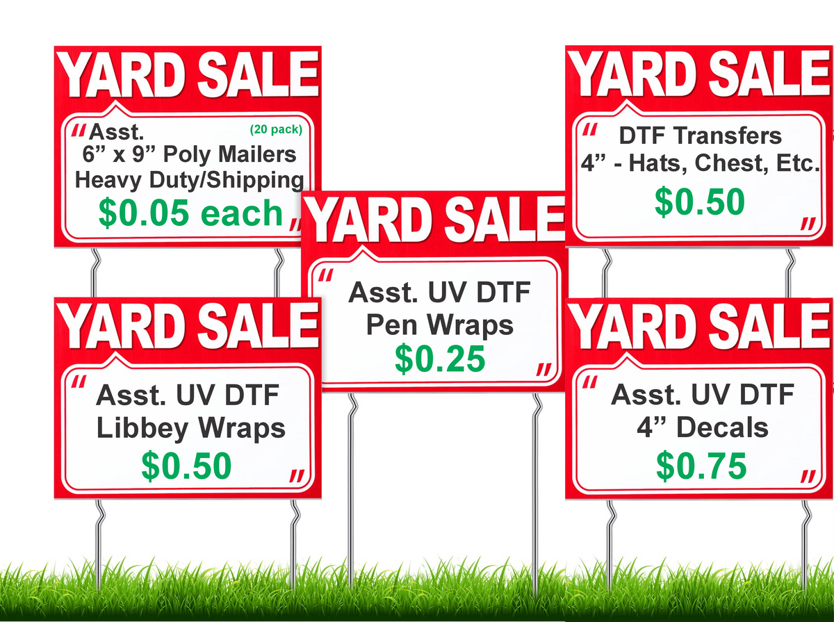 Yard Sale! – Crafty Bucks