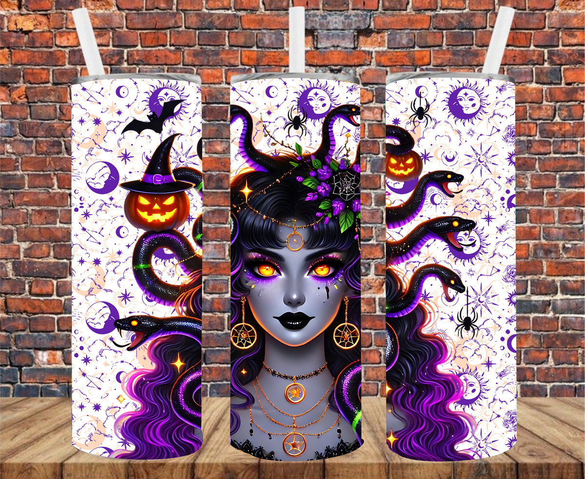 Spooky Witch - Tumbler Wrap - Sublimation Transfer – Crafty Bucks