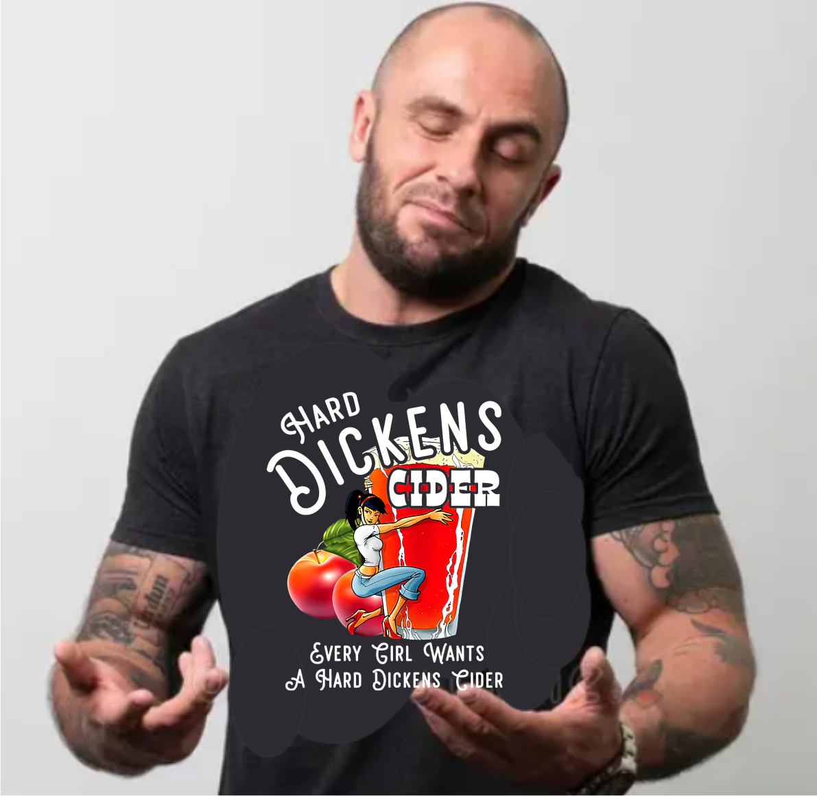 Hard Dickens Cider - DTF Transfer – Crafty Bucks