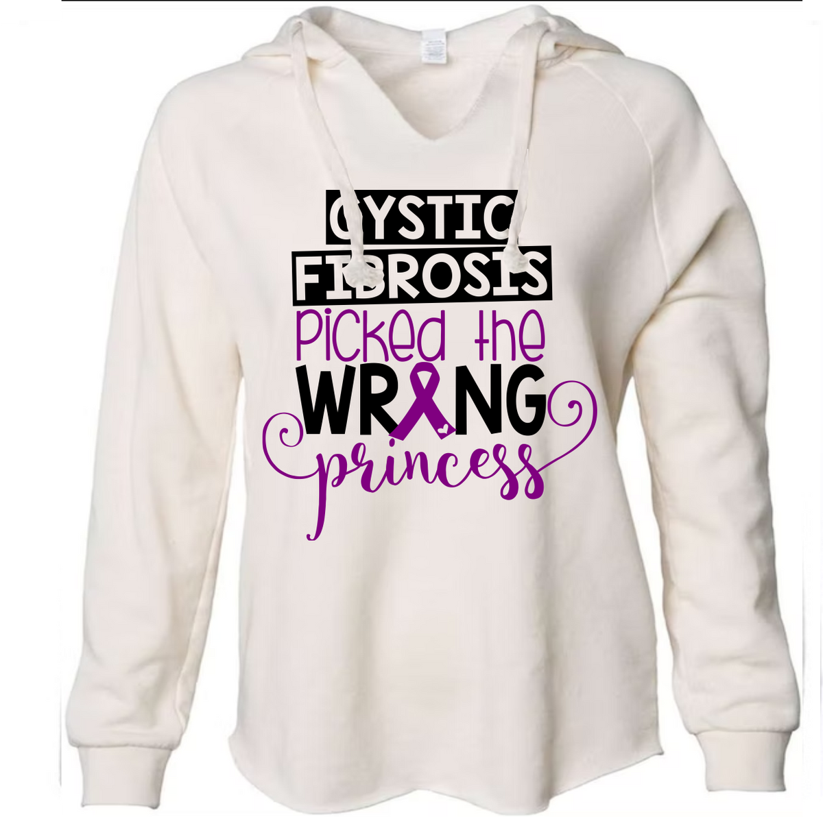 Cystic Fibrosis Picked The Wrong Princess - DTF Transfer – Crafty Bucks