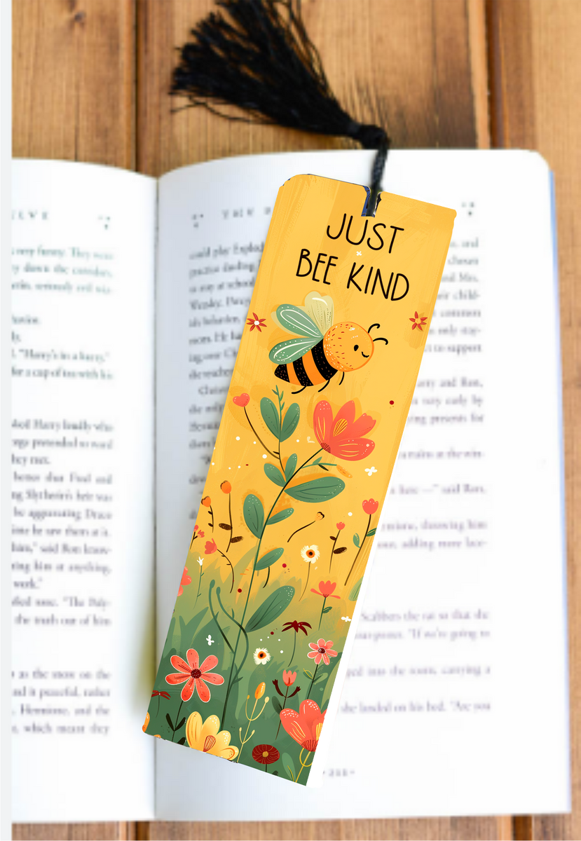 Just Bee Kind - Bookmark - Sublimation Transfer – Crafty Bucks
