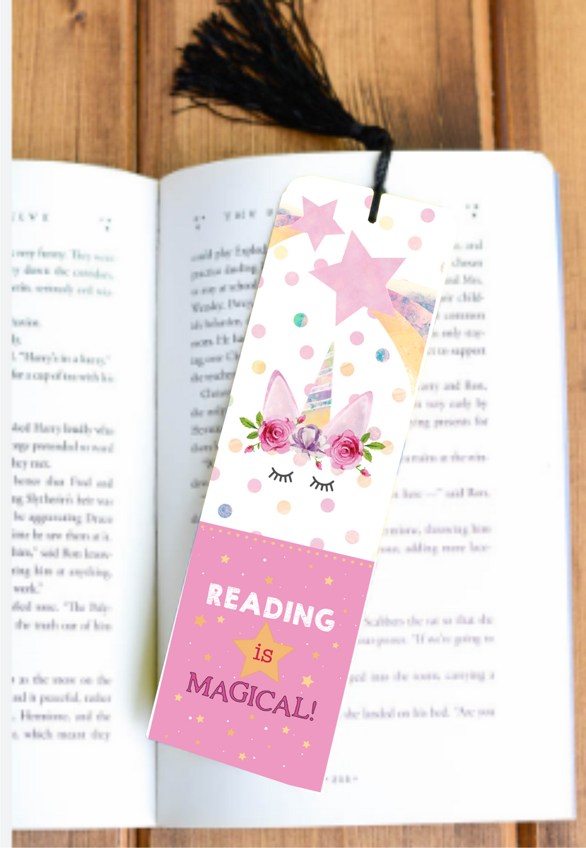 Reading Is Magical - Bookmark - Sublimation Transfer – Crafty Bucks