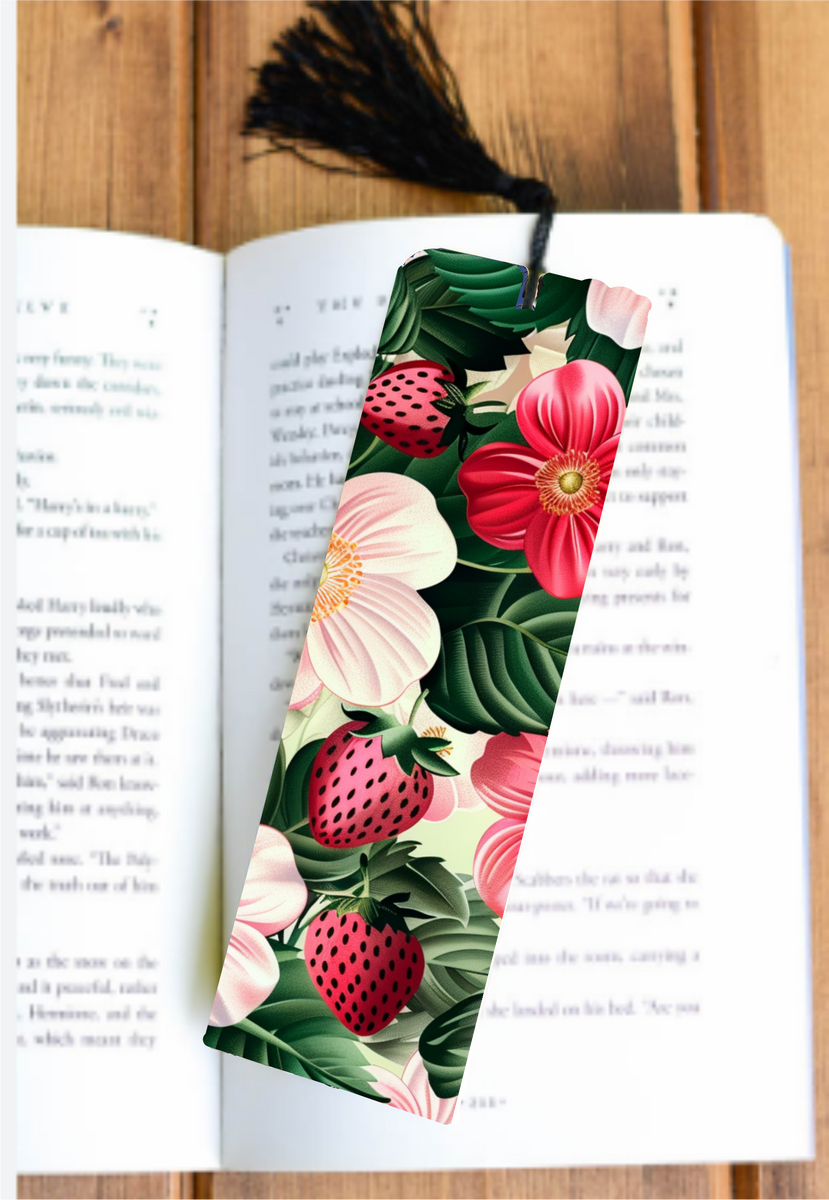 Strawberries - Bookmark - Sublimation Transfer – Crafty Bucks
