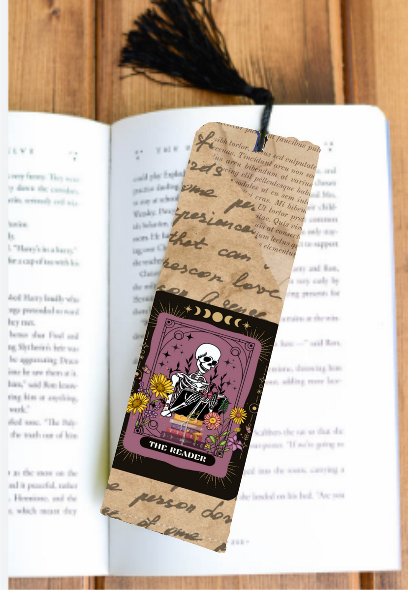 The Reader Tarot Card - Bookmark - Sublimation Transfer – Crafty Bucks