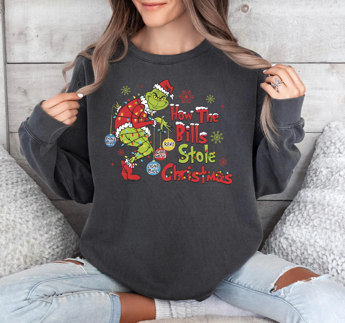 How The Bills Stole Christmas - DTF Transfer – Crafty Bucks