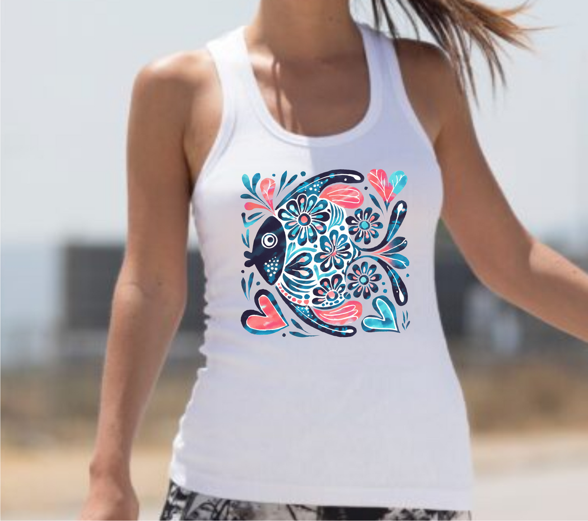 Artsy Fish - DTF Transfer – Crafty Bucks