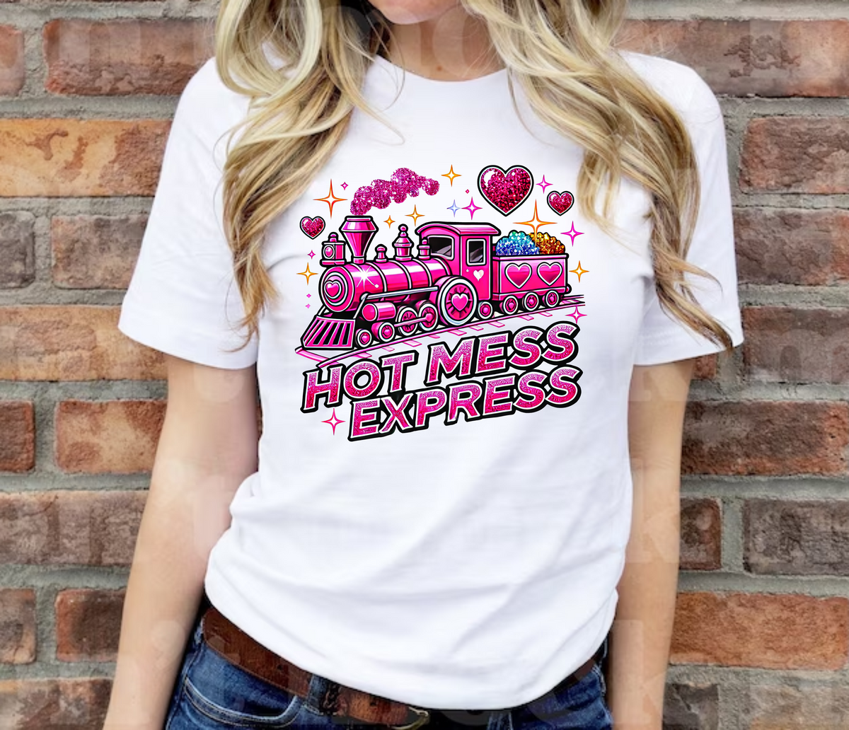 Hot Mess Express - DTF Transfer – Crafty Bucks
