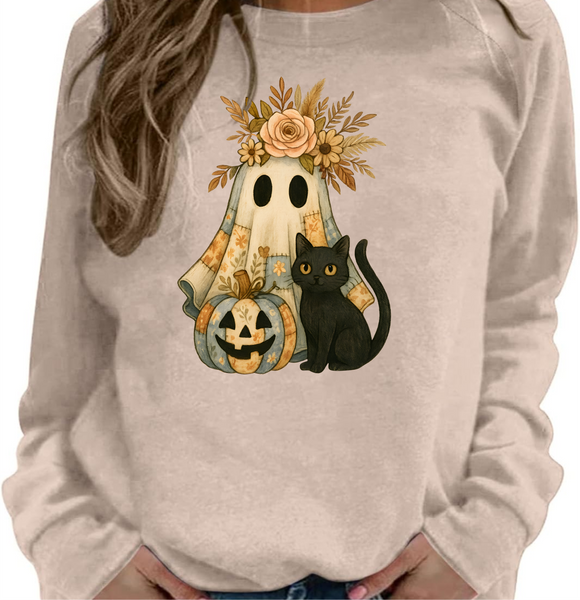 Patchwork Ghost - DTF Transfer – Crafty Bucks