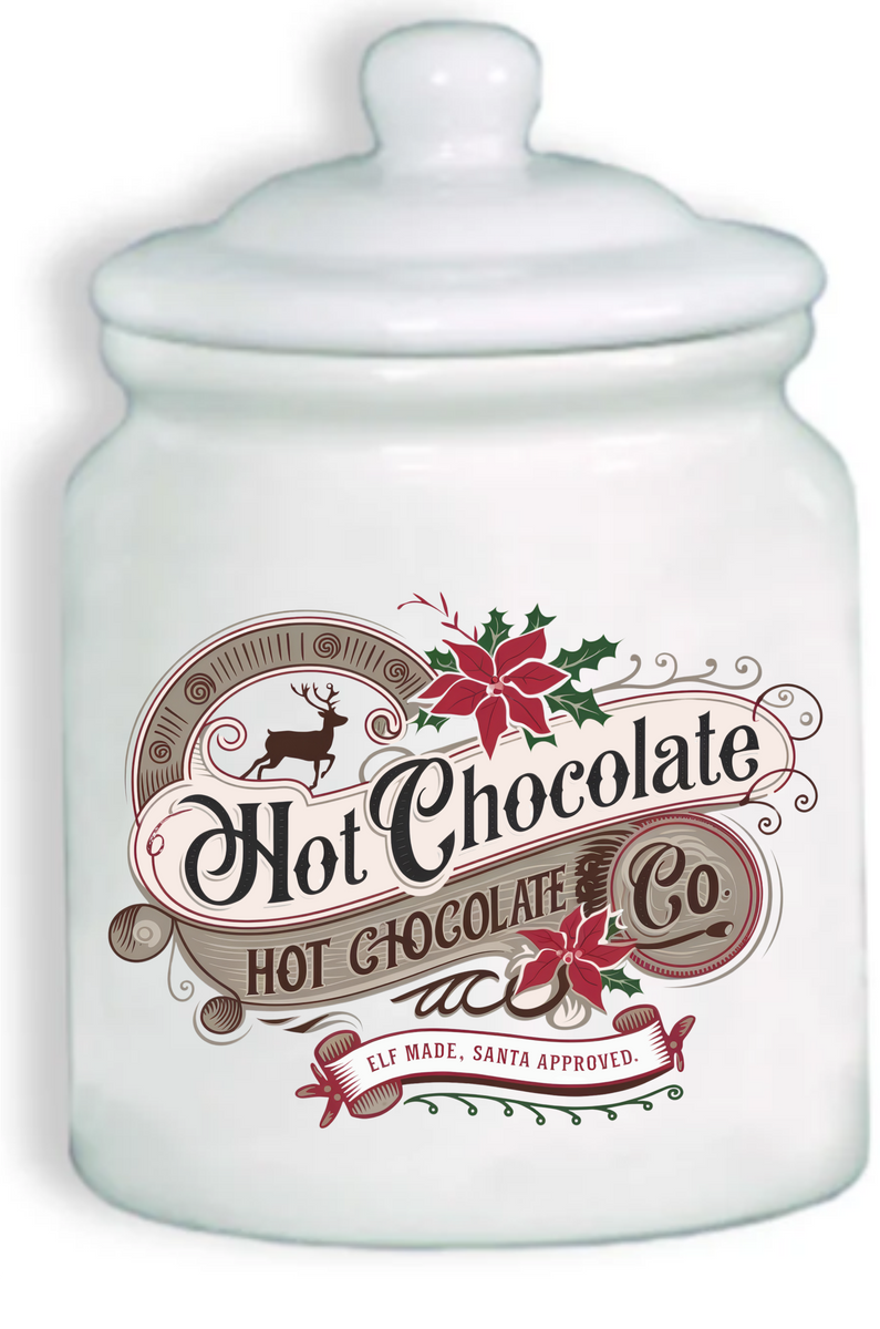 Hot Chocolate - Label - UV DTF Decal – Crafty Bucks