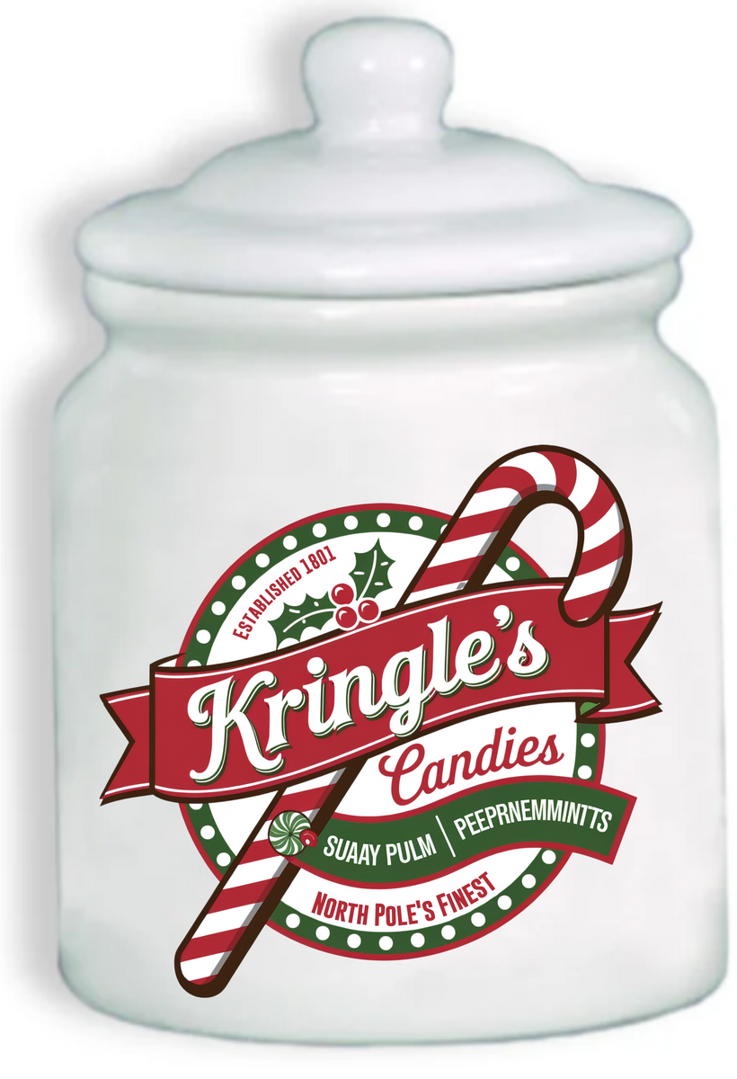 Kringle's Candies - Label - UV DTF Decal – Crafty Bucks
