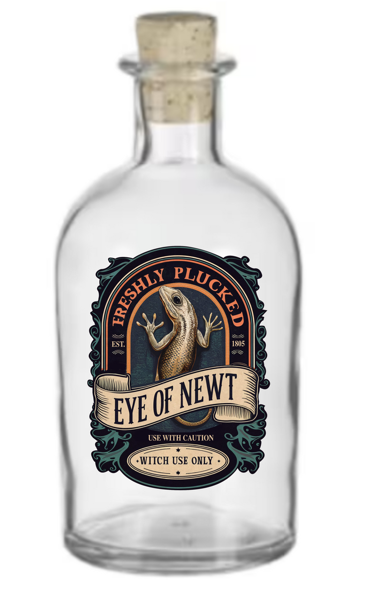 Eye Of Newt - Label - UV DTF Decal – Crafty Bucks