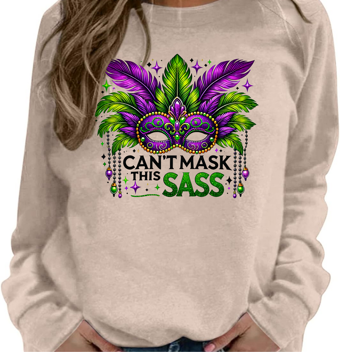 Can't Mask This Sass - DTF Transfer – Crafty Bucks