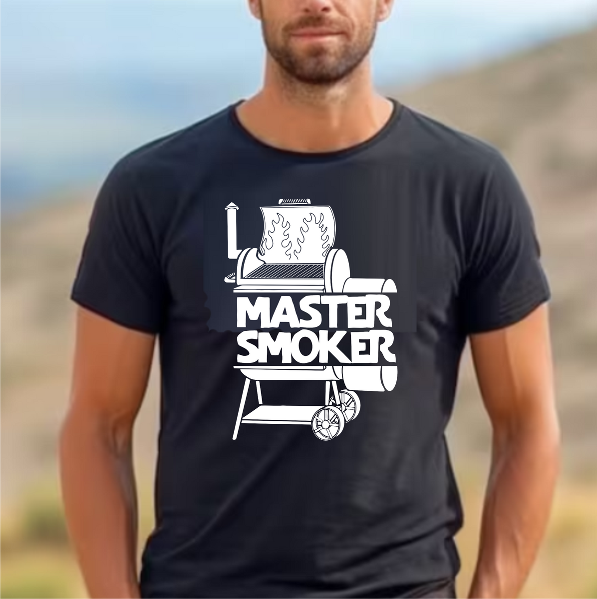 King Of The Grill - Choose Ink Color - DTF Transfer – Crafty Bucks