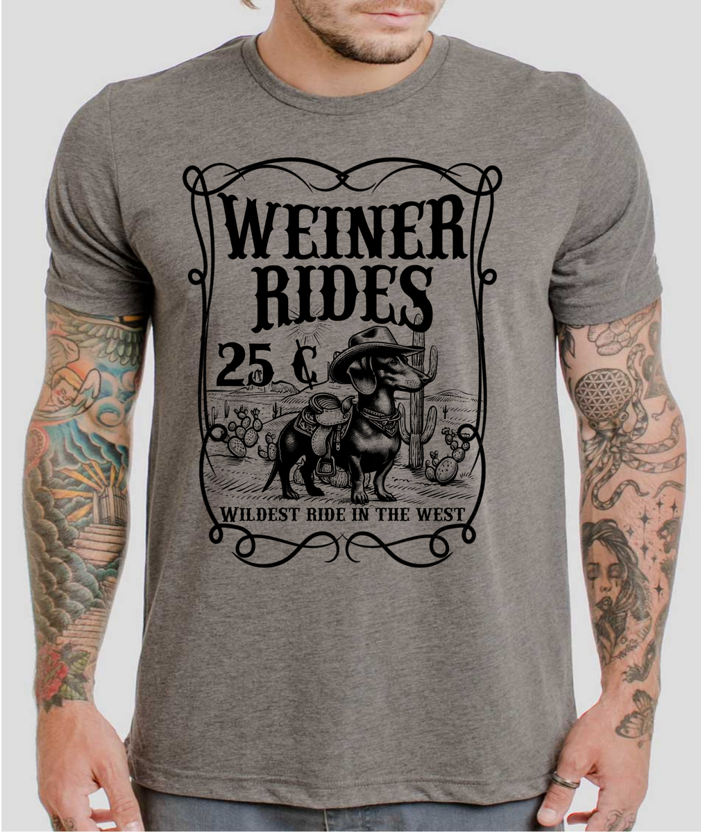 Weiner Rides 25cent - DTF Transfer – Crafty Bucks