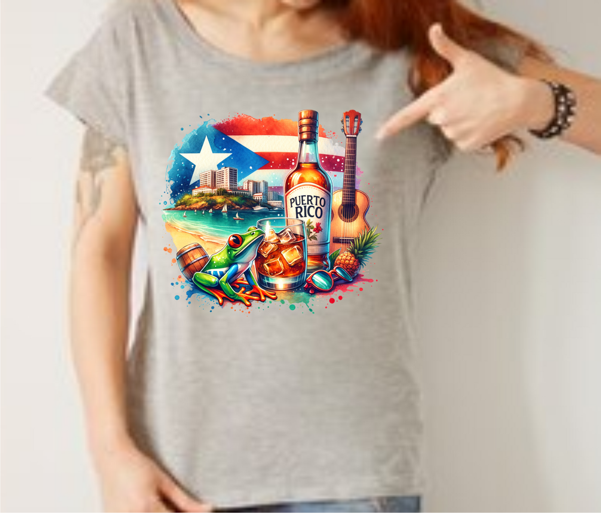 Puerto Rico - DTF Transfer – Crafty Bucks