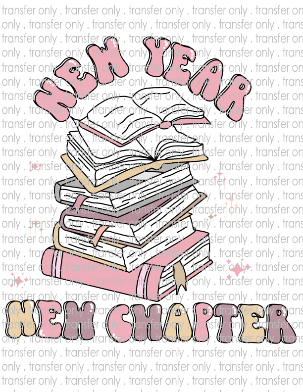 New Year New Chapter - Waterslide, Sublimation Transfers – Crafty Bucks