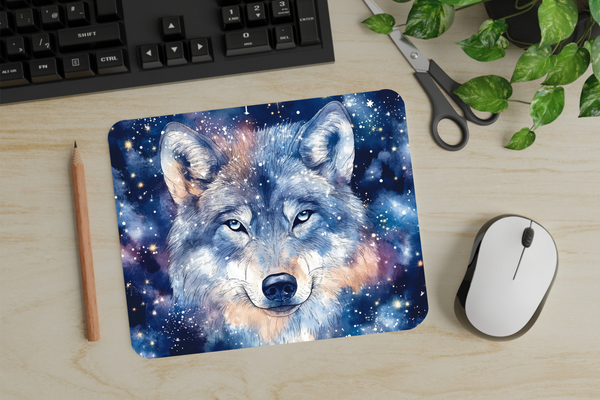 Wolf - Mouse Pad - Sublimation Transfer – Crafty Bucks