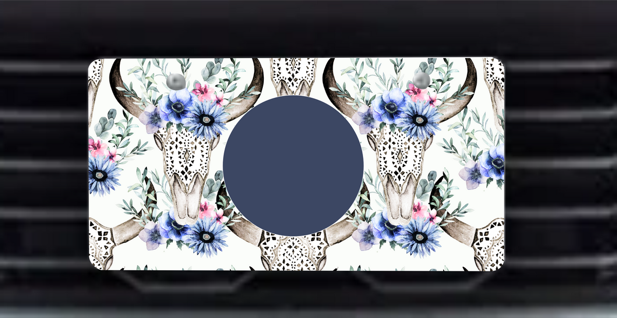 Western Bull - Pre-Printed License Plates - License Plates – Crafty Bucks