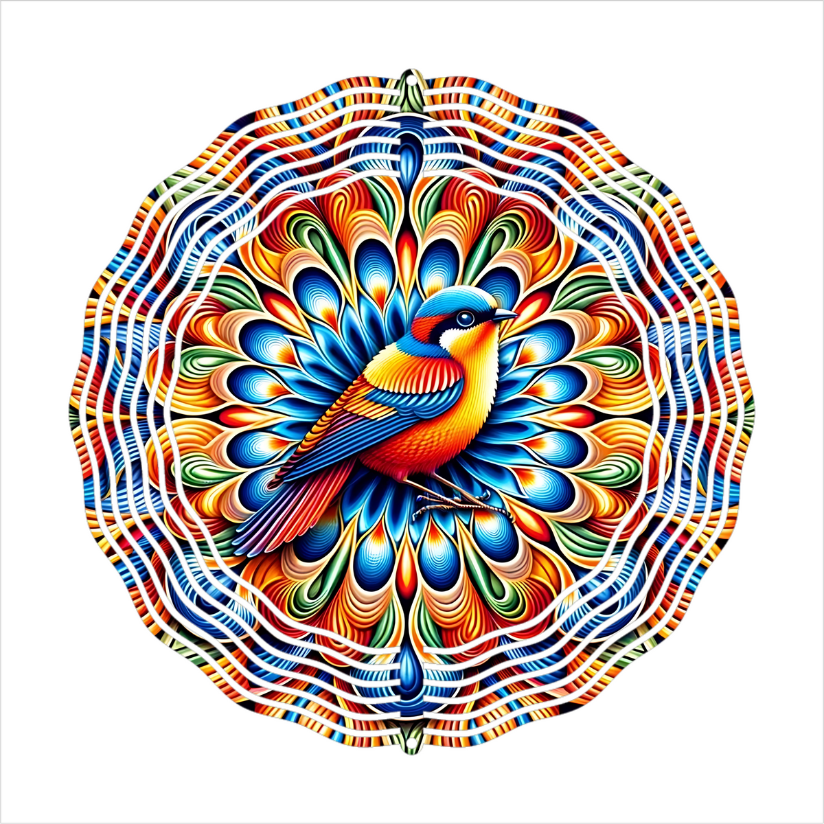 Vibrant Bird - Wind Spinner - Sublimation Transfers – Crafty Bucks