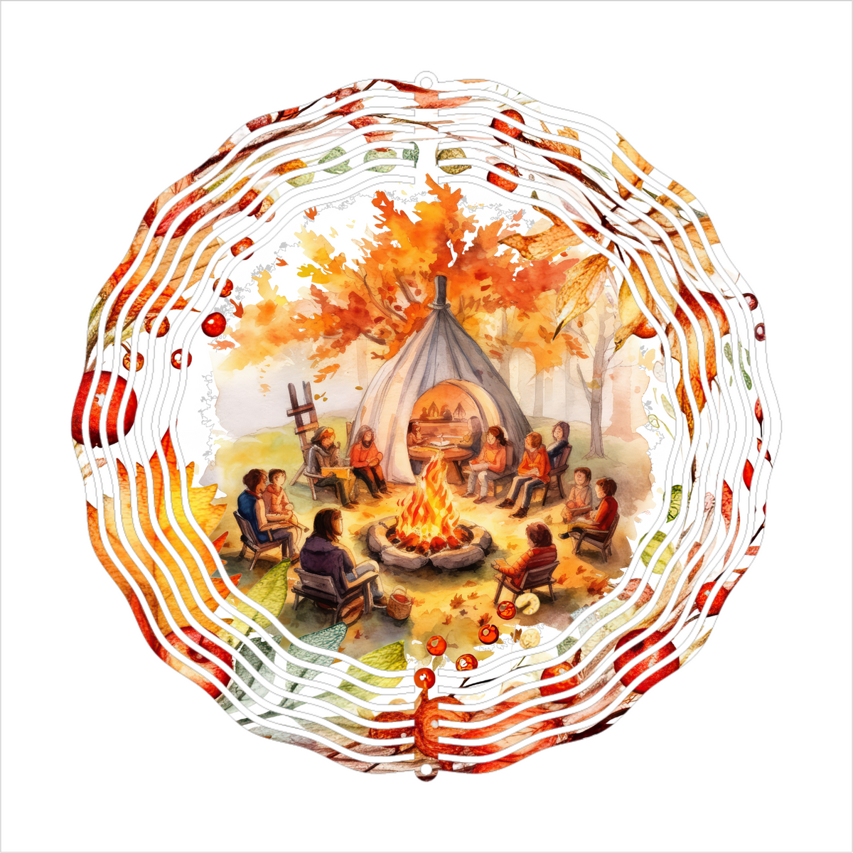 Autumn Camping - Wind Spinner - Sublimation Transfers – Crafty Bucks