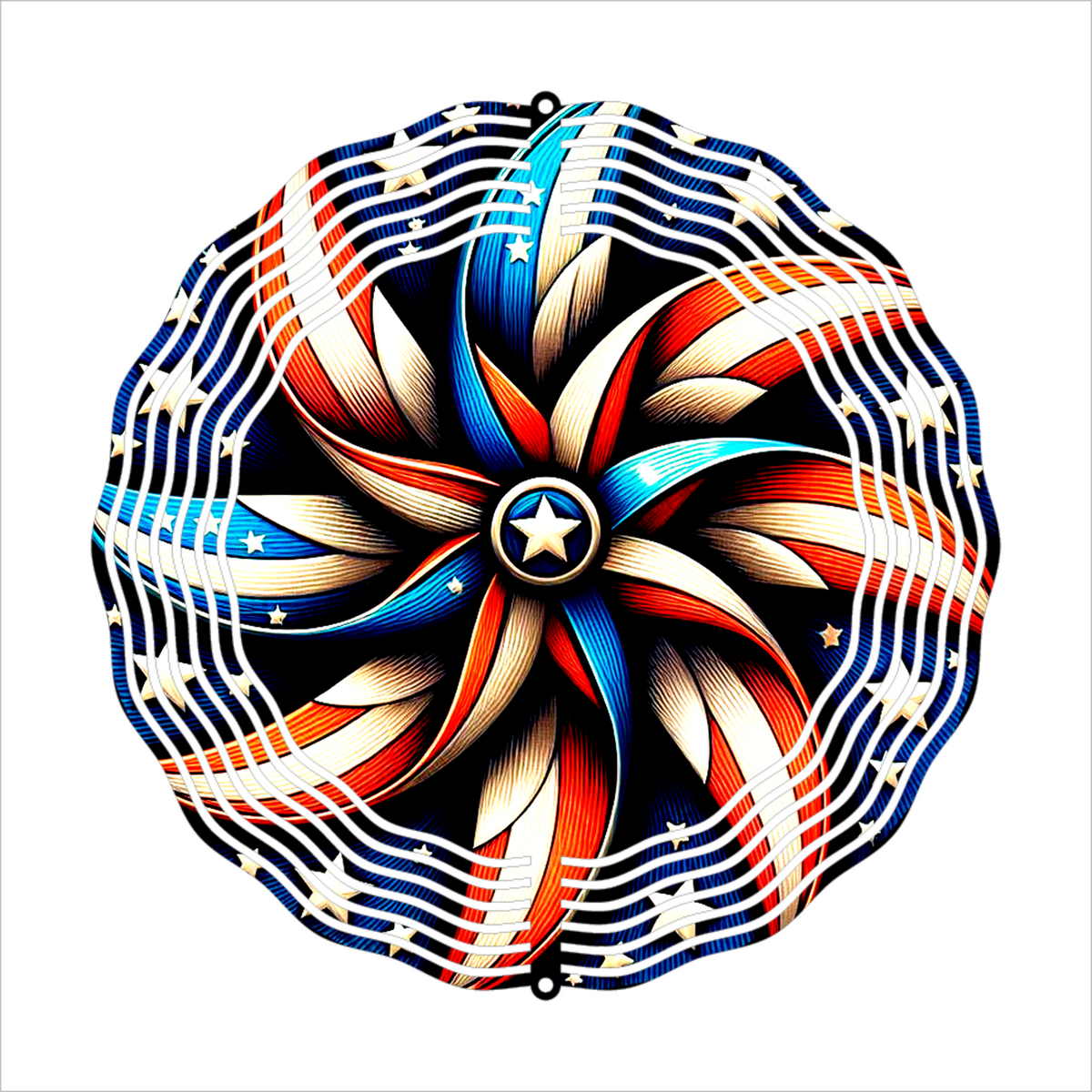 Patriotic Pinwheel - Wind Spinner - Sublimation Transfers – Crafty Bucks