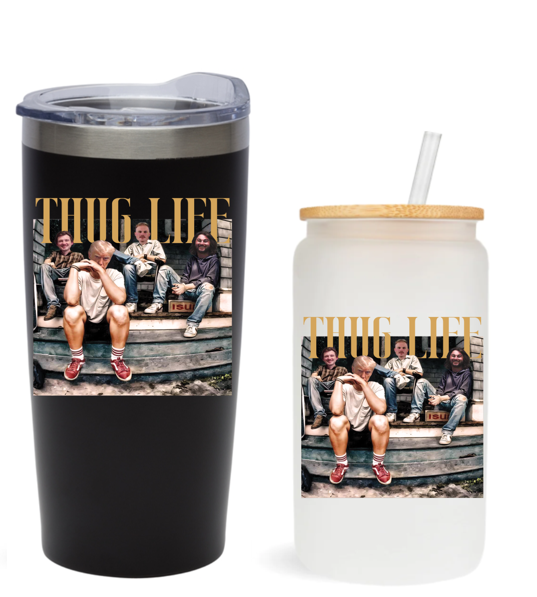 Trump Thug Life - UV DTF Decals – Crafty Bucks