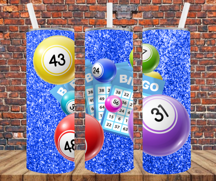 Bingo - Tumbler Wrap - Sublimation Transfers – Crafty Bucks
