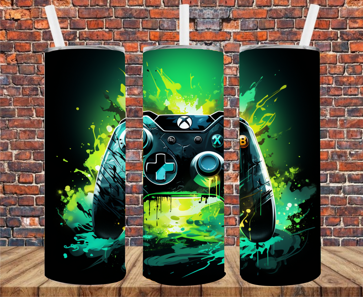 Game Controller - Tumbler Wrap - Vinyl Transfers – Crafty Bucks