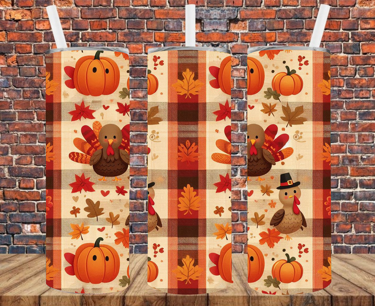 Autumn Patterns - Tumbler Wrap - Sublimation Transfers – Crafty Bucks