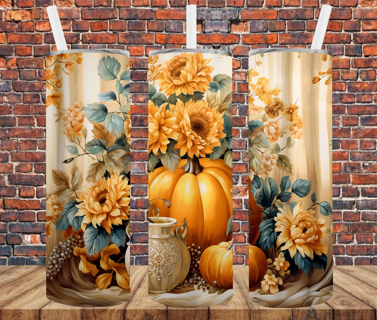 Autumn Scene - Tumbler Wrap - Sublimation Transfers – Crafty Bucks