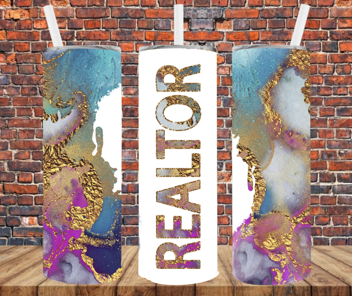 Realtor - Tumbler Wrap Sublimation Transfers – Crafty Bucks
