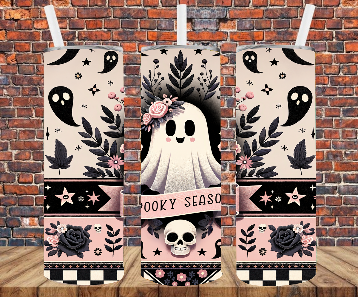 Spooky Season - Tumbler Wrap - Sublimation Transfers – Crafty Bucks