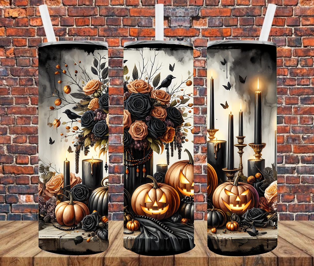 Spooky Dining - Sublimation Tumbler Wrap – Crafty Bucks