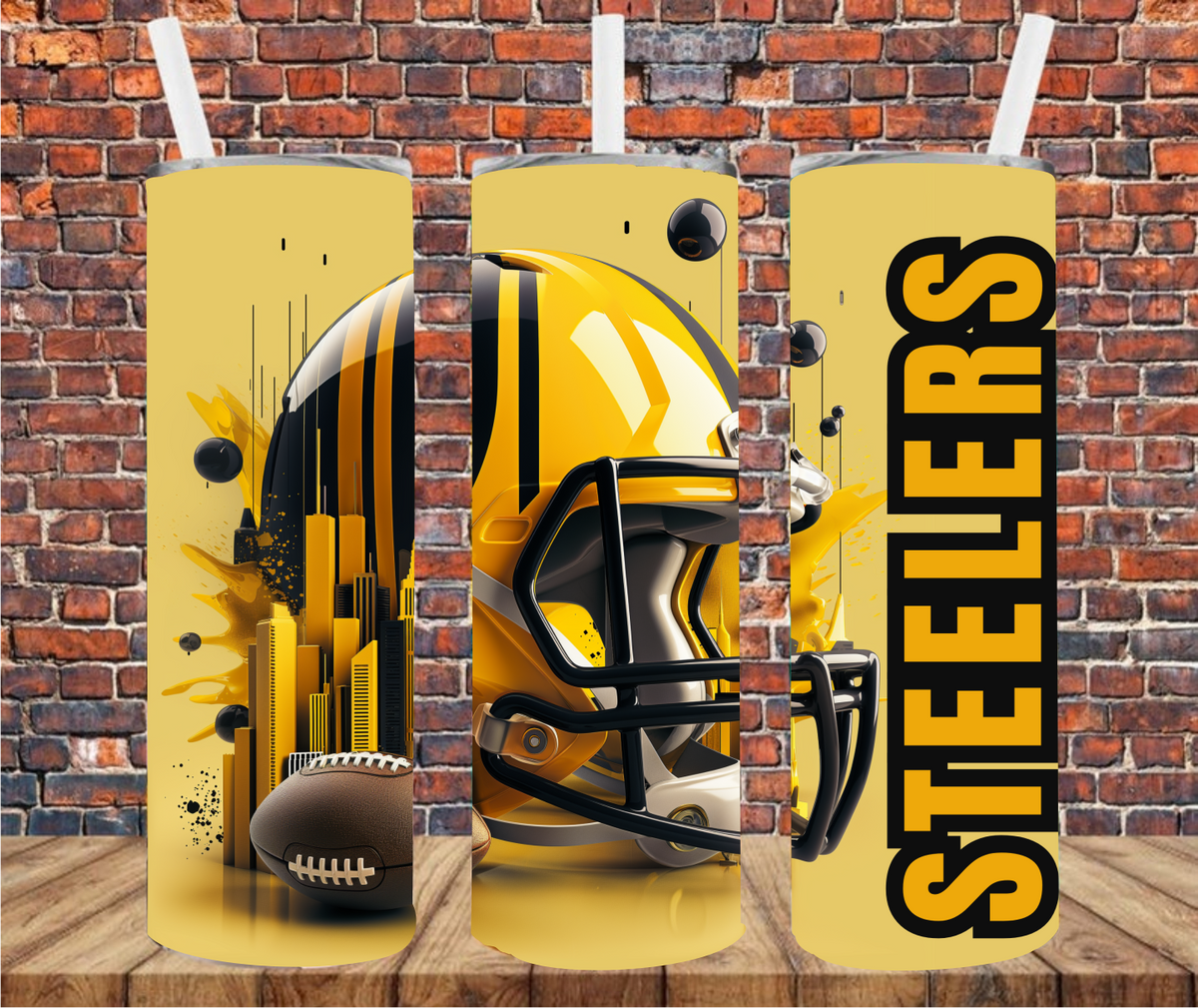 Pro Team Football - Tumbler Wrap Sublimation Transfers – Crafty Bucks