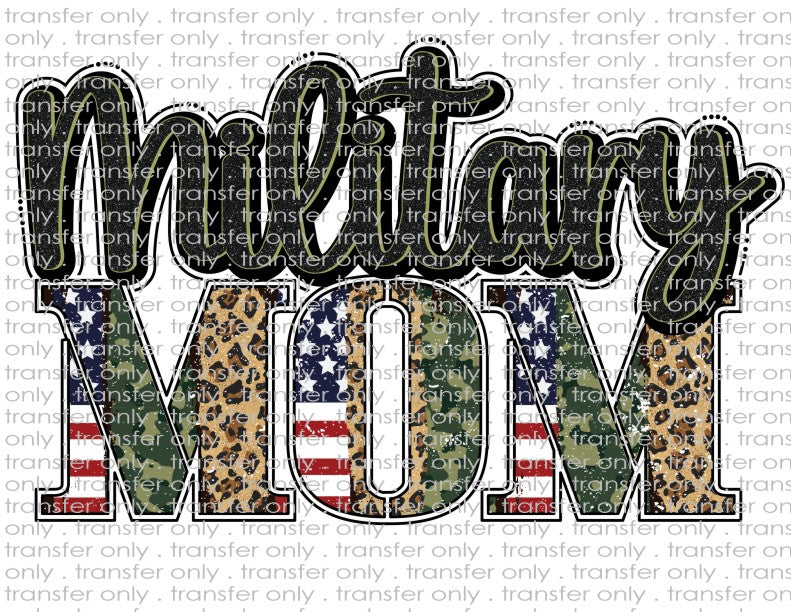 Military Mom - Waterslide, Sublimation Transfers – Crafty Bucks