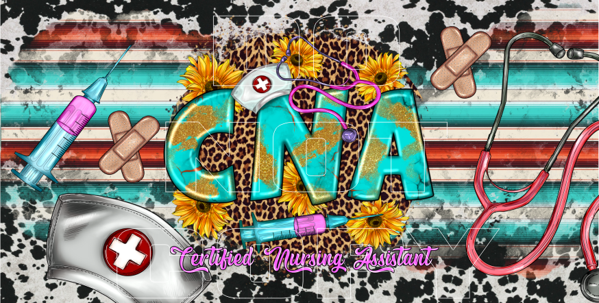 CNA License Plate Sheets - Sublimation Transfer – Crafty Bucks