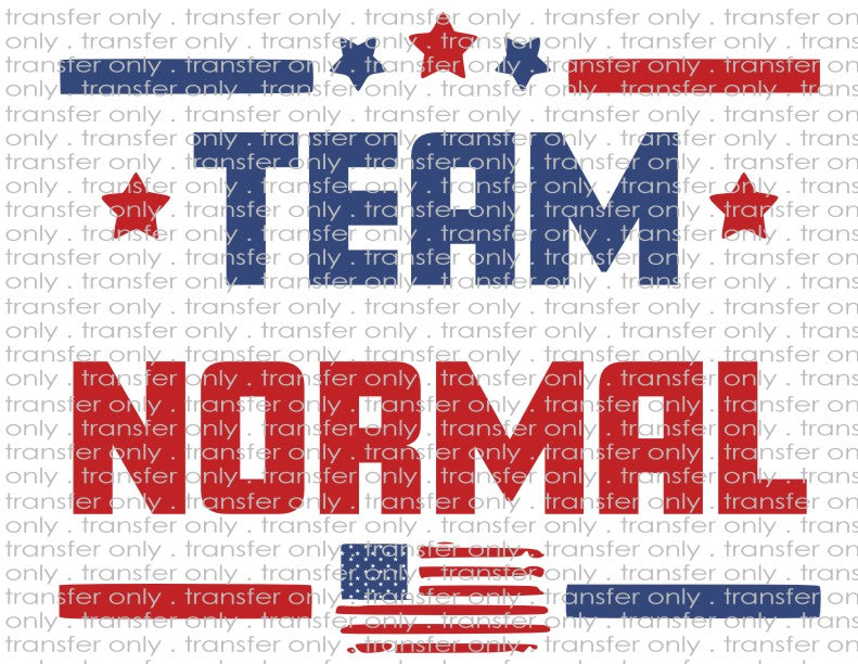 Team Normal - Waterslide, Sublimation Transfers – Crafty Bucks