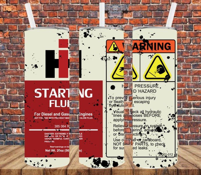 Starting Fluid - Tumbler Wrap Vinyl Transfers – Crafty Bucks