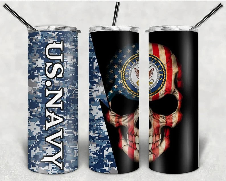 Navy - Tumbler Wrap Sublimation Transfers – Crafty Bucks